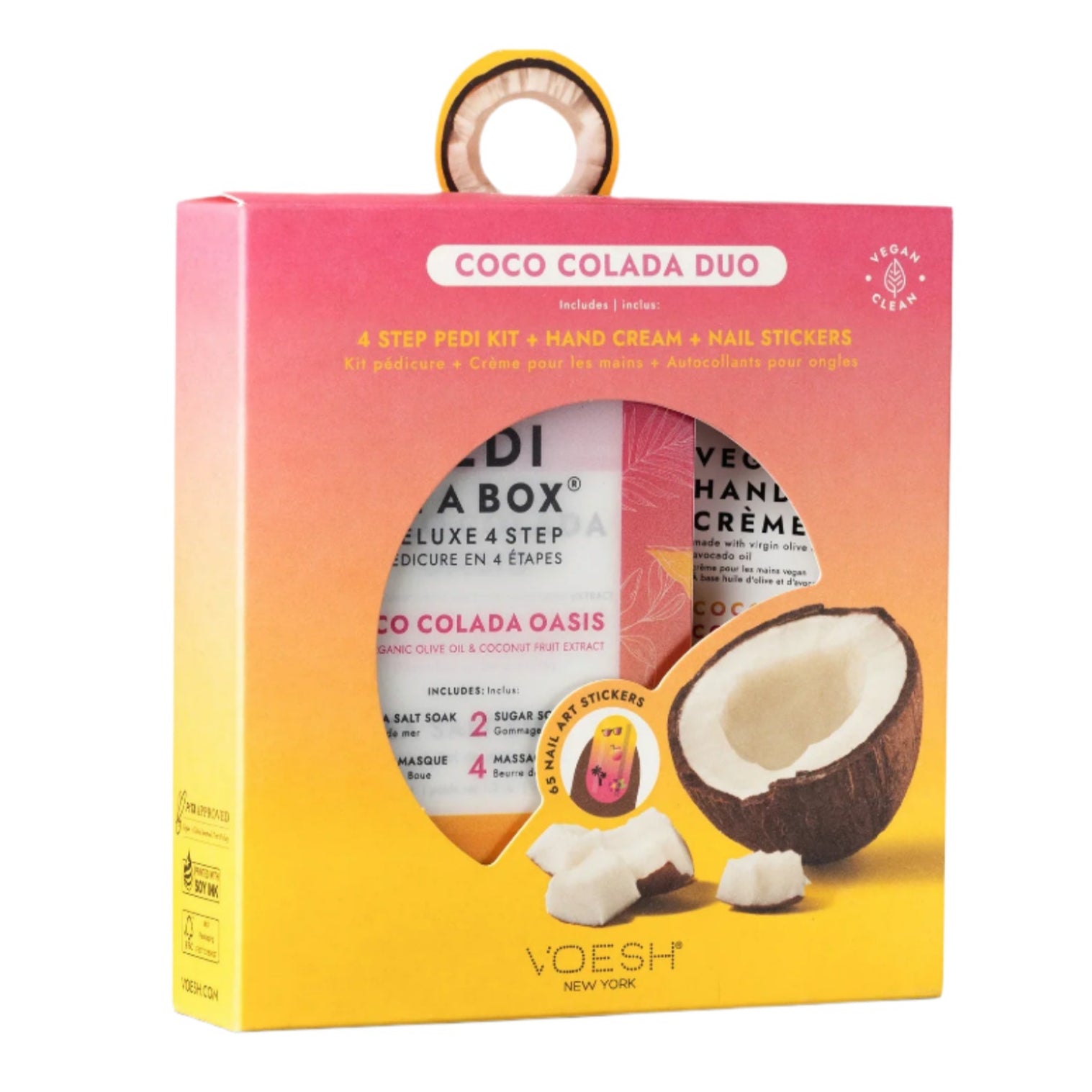 Voesh Pedi In A Box Coco Colafa Duo – Zest Beauty