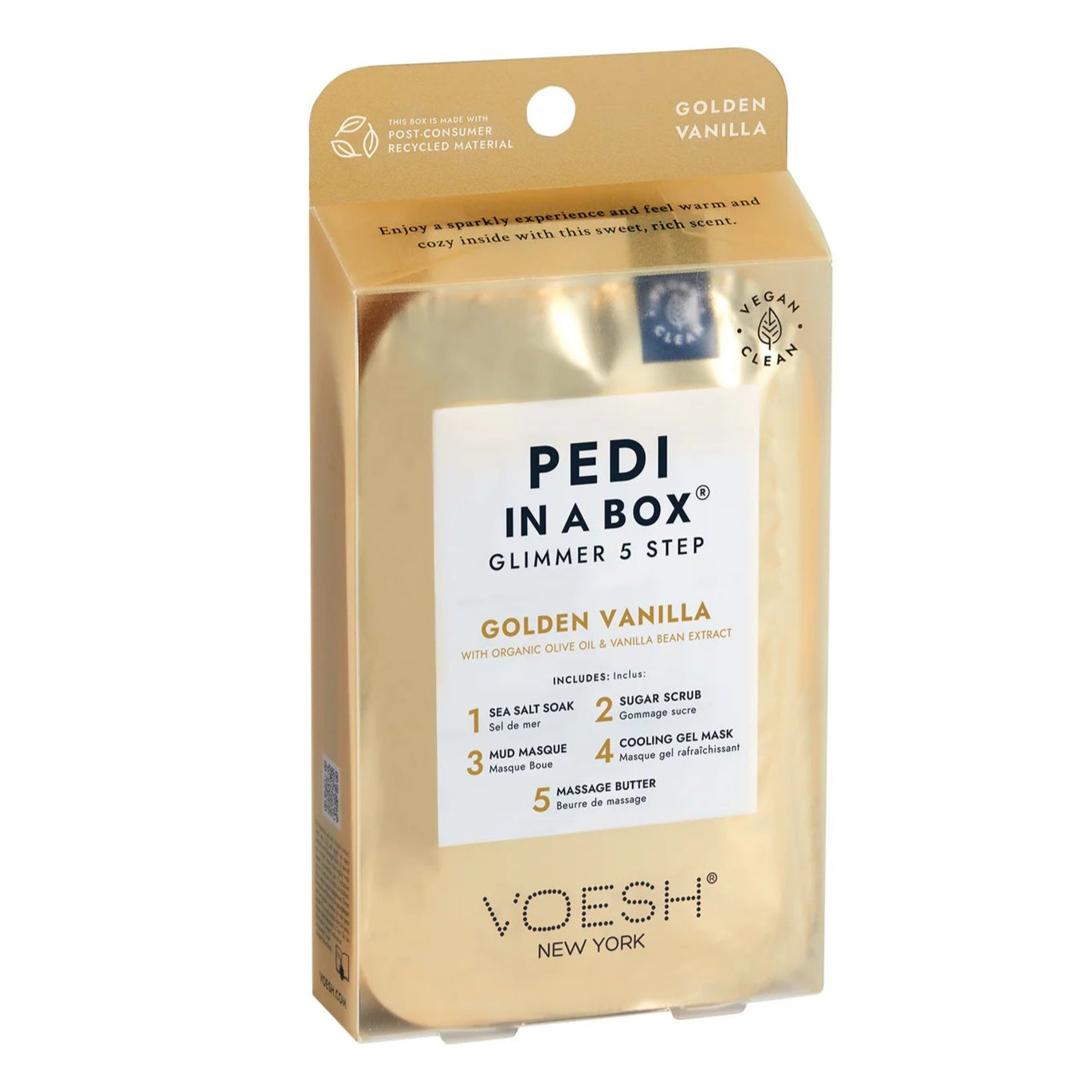 Voesh Pedi In A Box Golden Vanilla – Zest Beauty