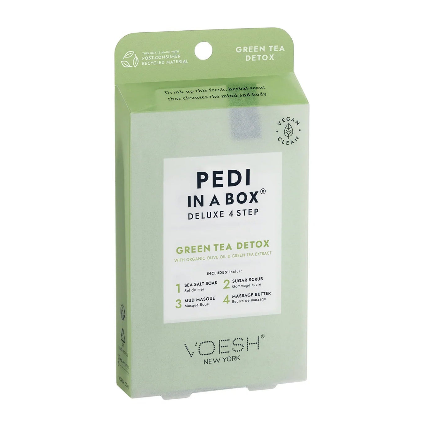 Voesh Pedi In A Box Green Tea Detox – Zest Beauty