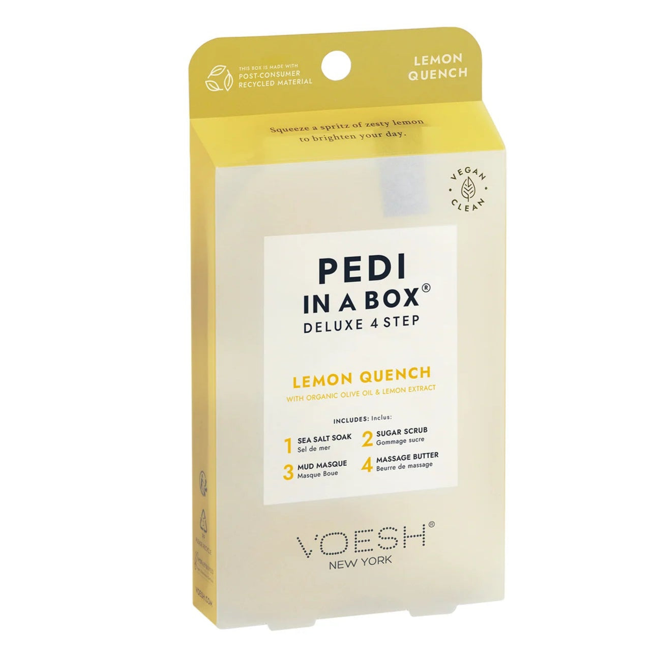 Voesh Pedi In A Box Lemon Quench – Zest Beauty