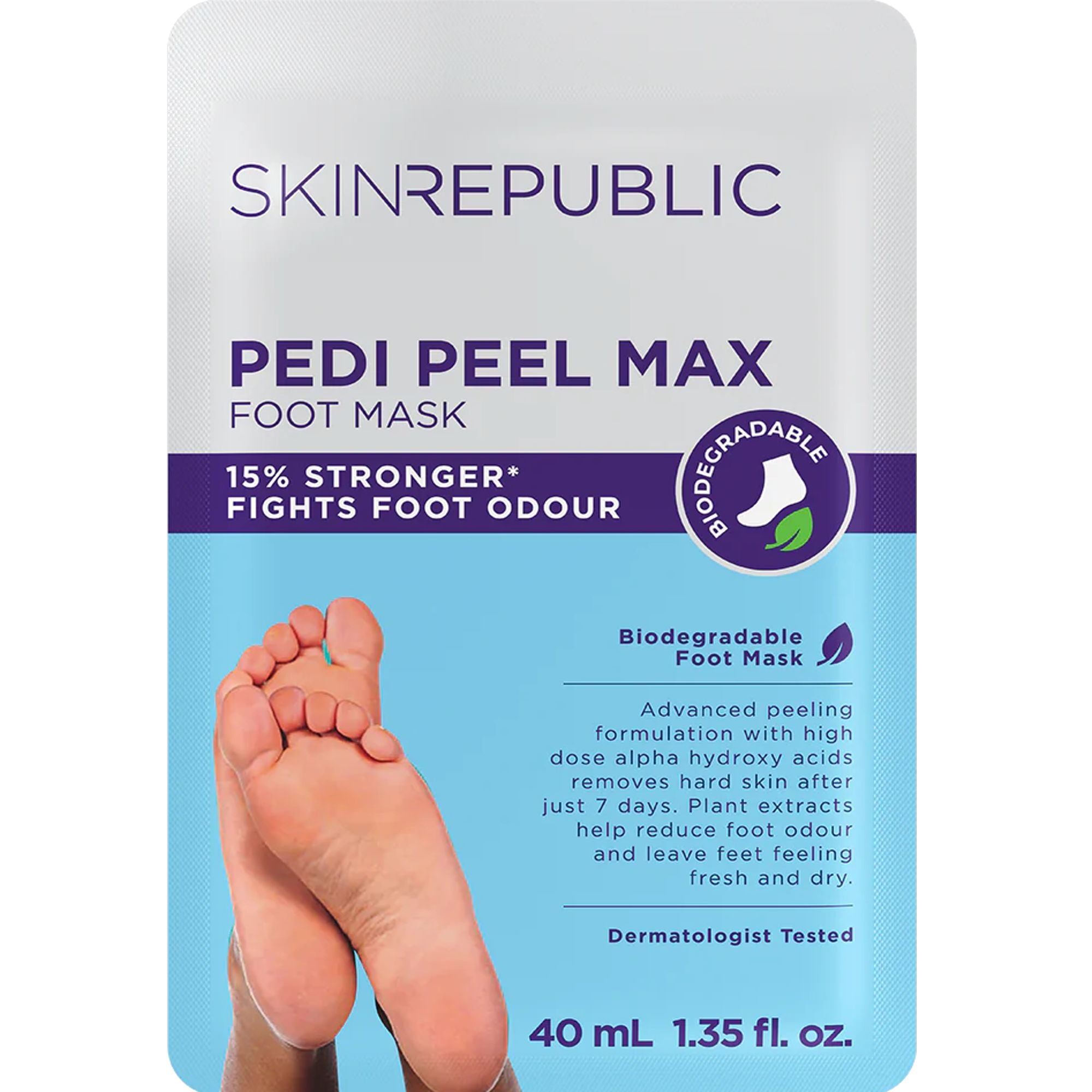 Skin Republic Foot Pedi Peel Max Foot Mask – Zest Beauty