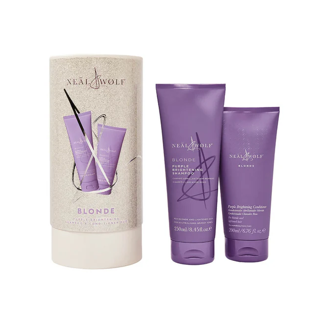 Neal & Wolf Blonde Purple Shampoo & Conditioner Gift Set – Zest Beauty