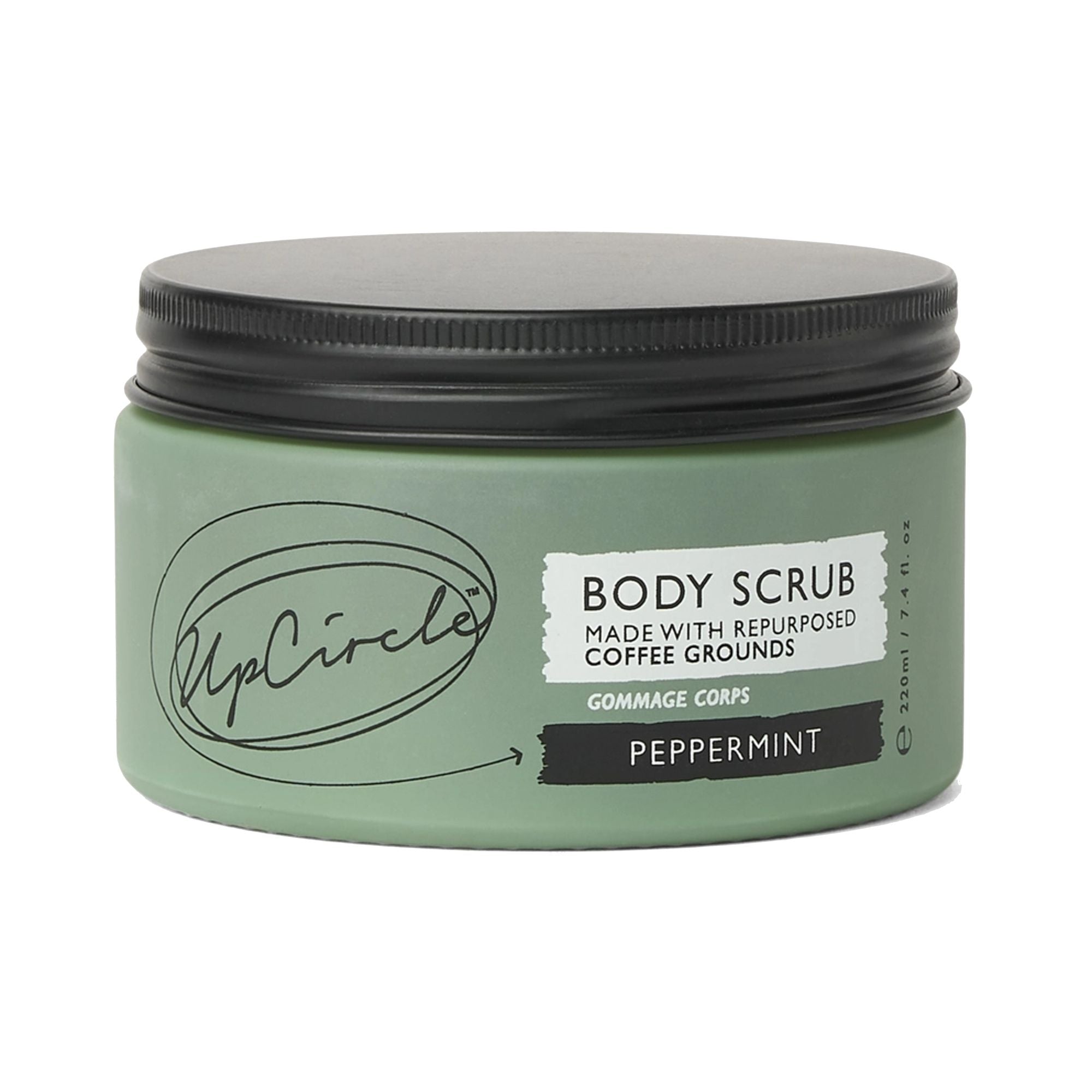 UpCircle Peppermint Body Scrub 220ml – Zest Beauty