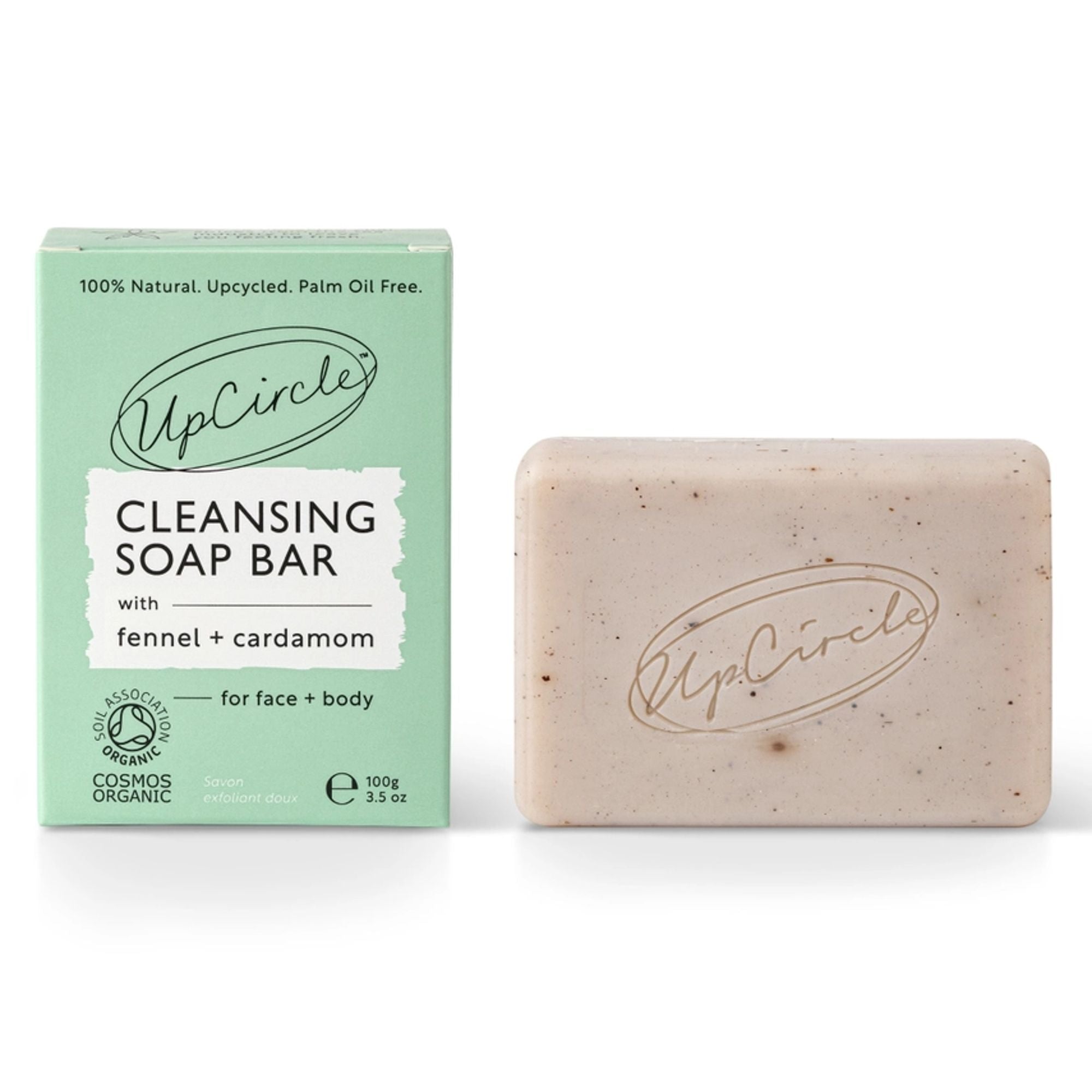 UpCircle Cleansing Soap Bar - Fennel & Cardamom – Zest Beauty